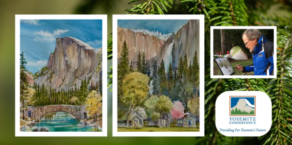 Watercolor With Jim Kingwell | yosemitethisyear.com